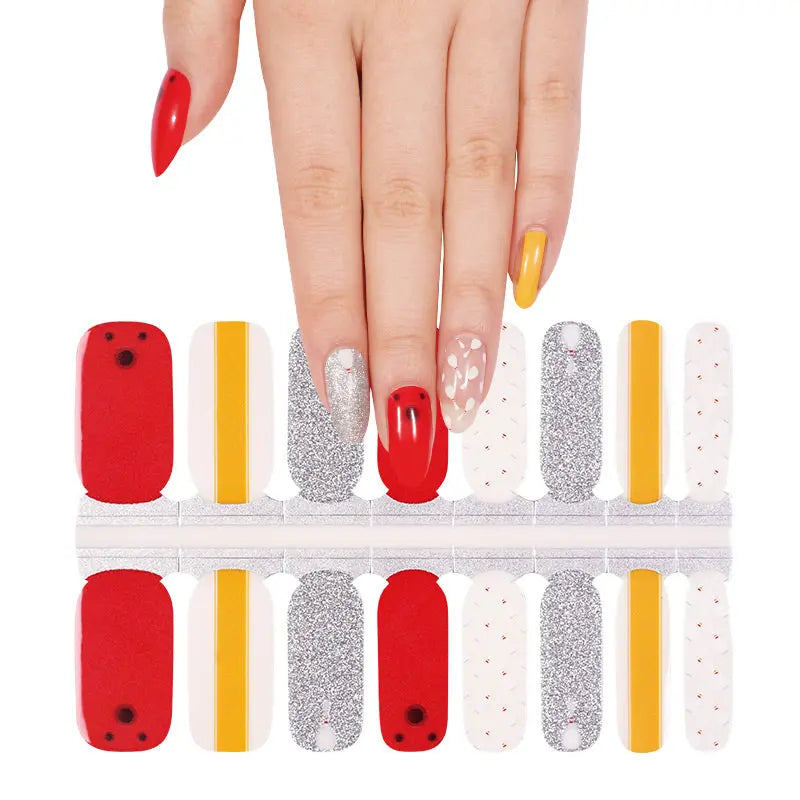 Wholeale Bowling Nail Wraps Designs Custom Bowling Nail Designs